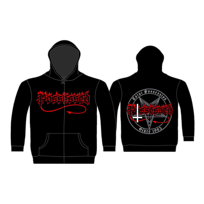 POSSESSED - Total Possession - Zip Hoodie POSSESSED - Total Possession - Zip Hoodie